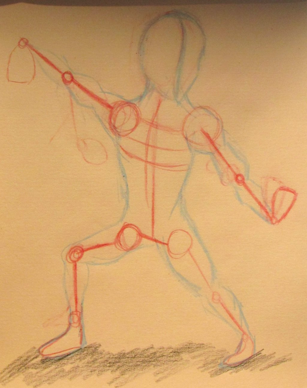 Stance example 1a by TheRealGoldFox22 on DeviantArt