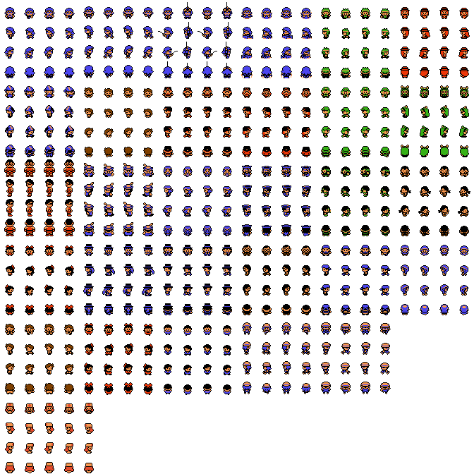 Pokemon Quartz GBC Style Overworld Sprites by gogglesdegiraffe on ...