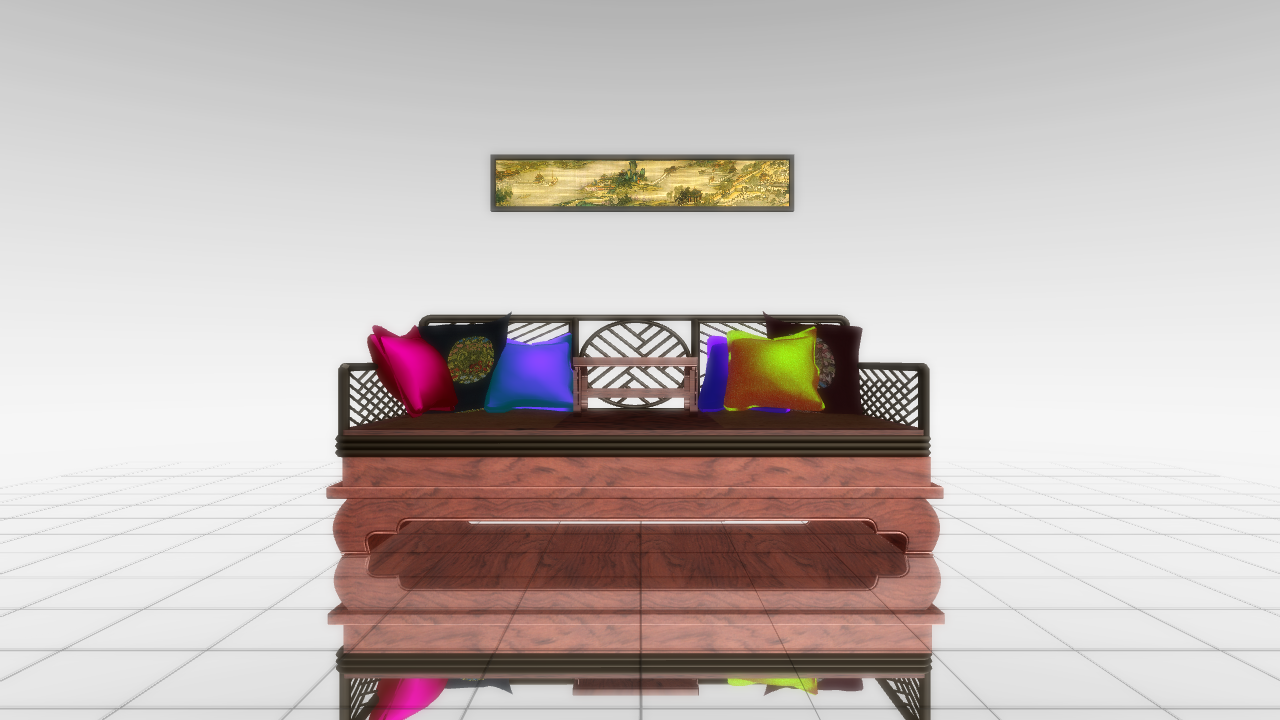 MMD-Chinese sofa-DL by syorin on DeviantArt