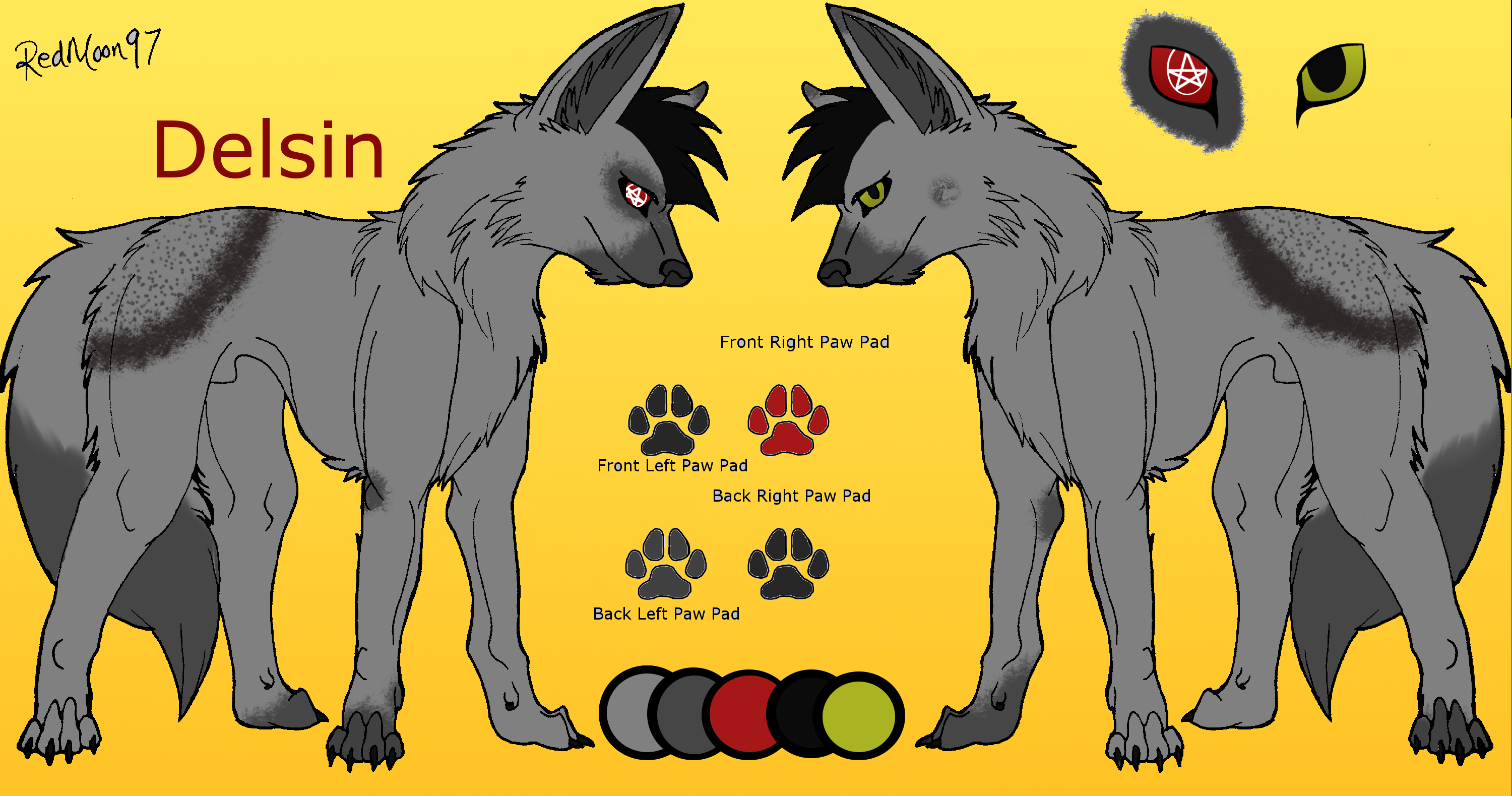 Delsin Reference Sheet by curnewha on DeviantArt