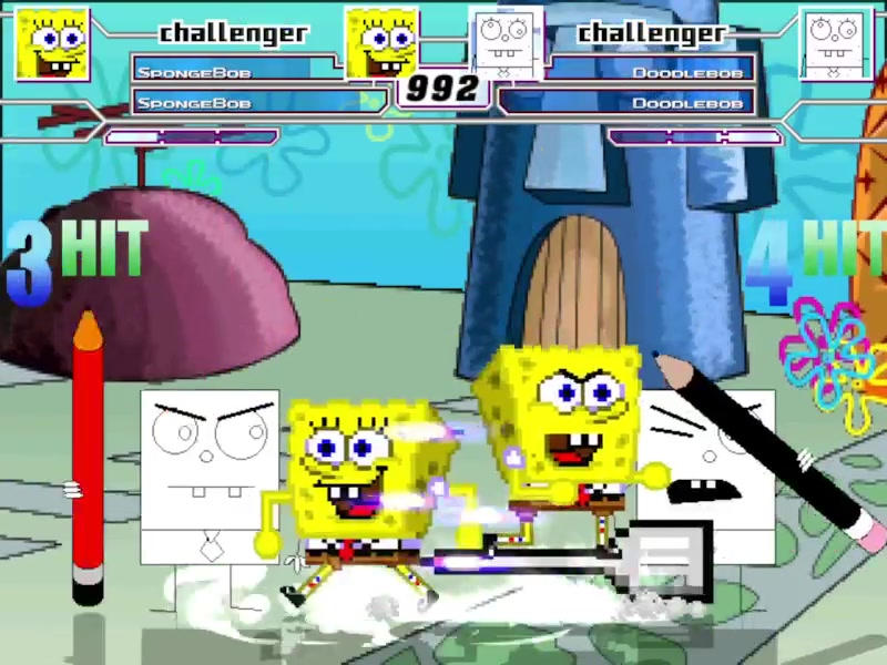2 Spongebobs VS 2 Doodlebobs (IMT Blue) by VanyaKravchenko2004 on ...