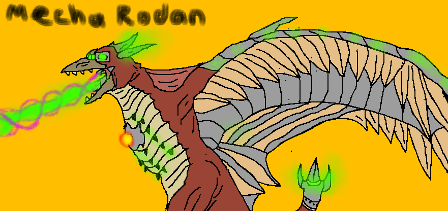 Mecha Rodan by GMKmothafukas on DeviantArt