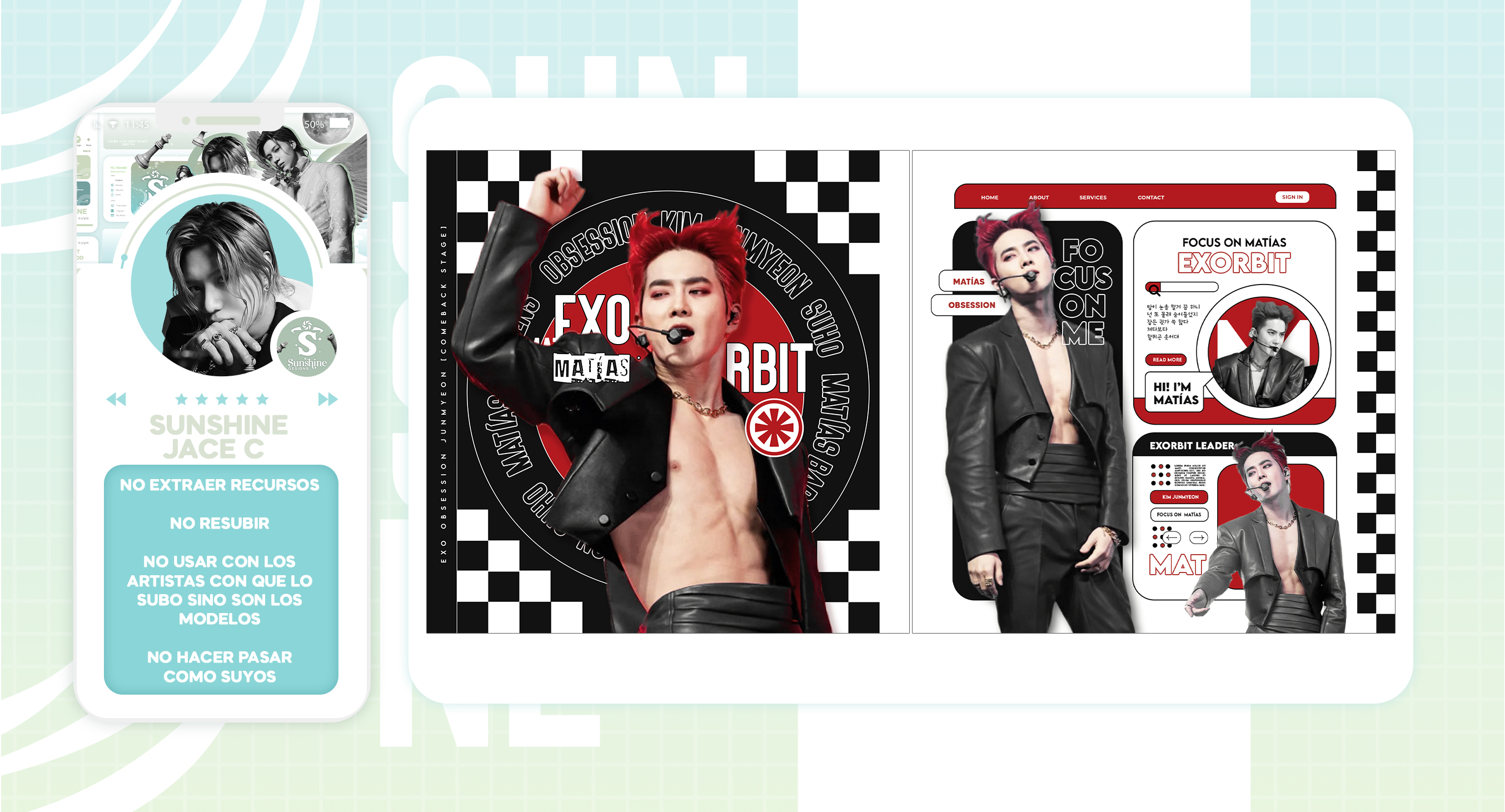 Template Interpretacion Exorbit Obsession Sunshine by SunshineJaceC on ...