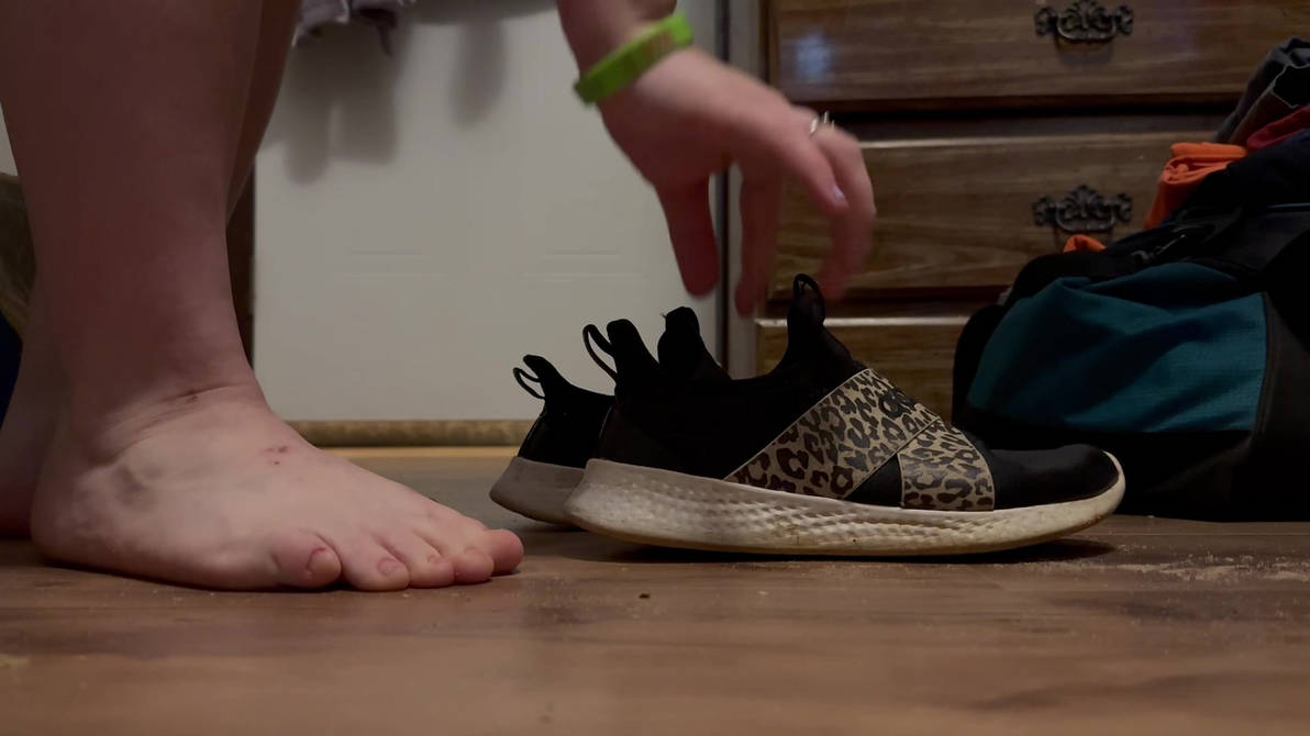 When your the annoying bug in her shoe by FlatMackCustoms on DeviantArt