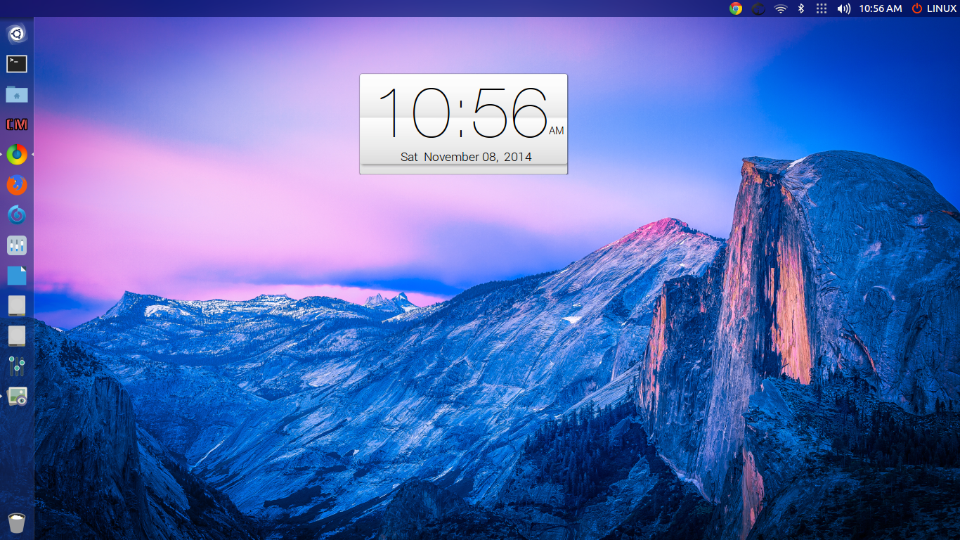 Nice Clock conky. Made for Conky manager by speedracker on DeviantArt