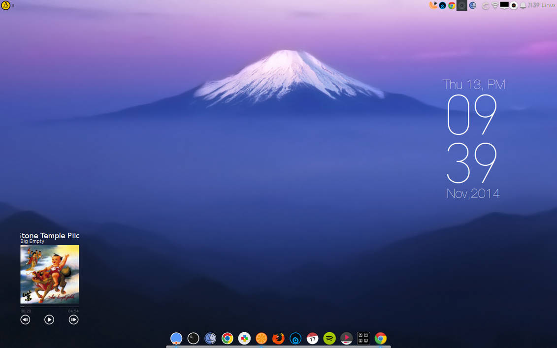 Light Flair conky. by speedracker on DeviantArt