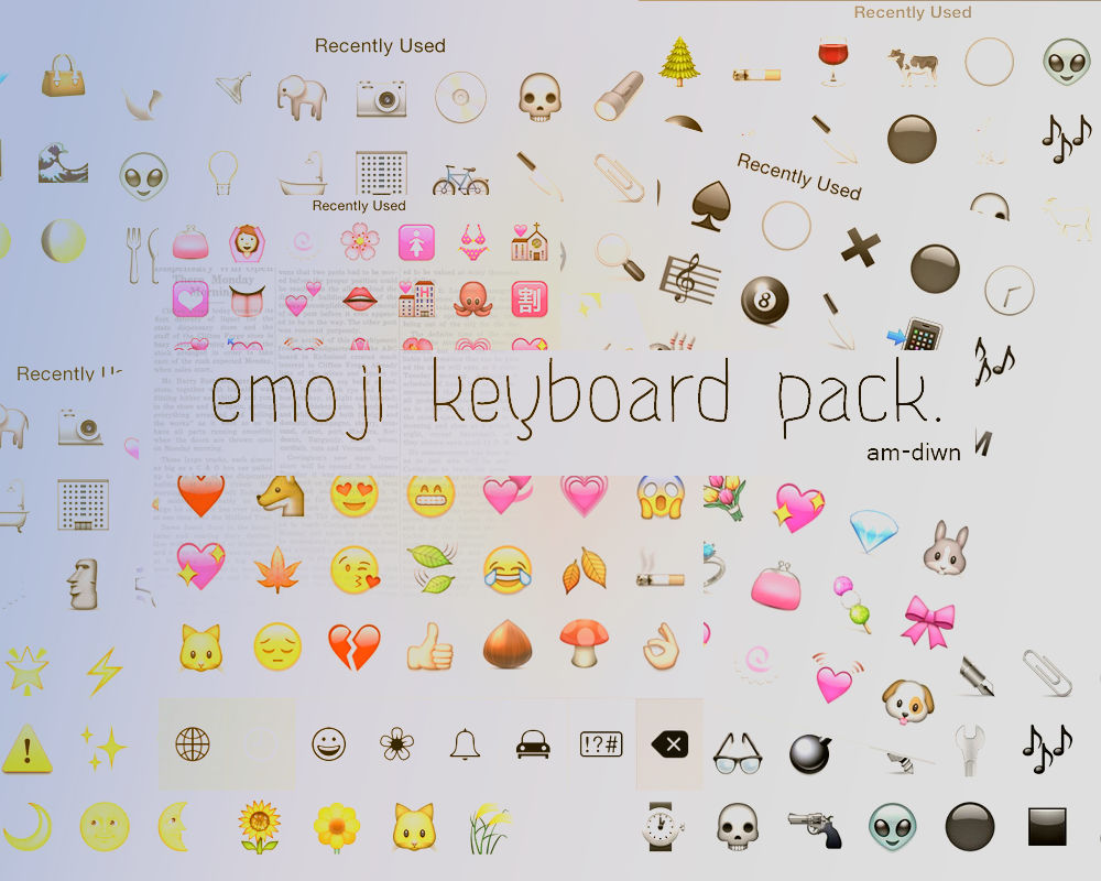 Keyboard Icons. by am-diwn on DeviantArt
