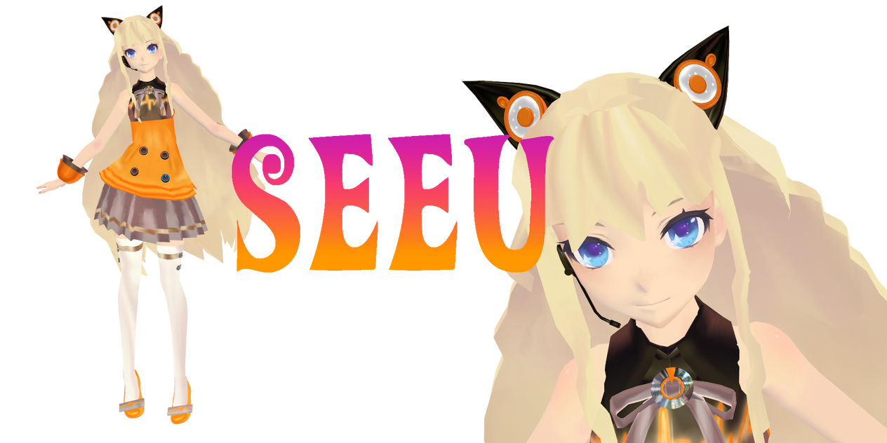 mmd seeu DL by Tehrainbowllama on DeviantArt