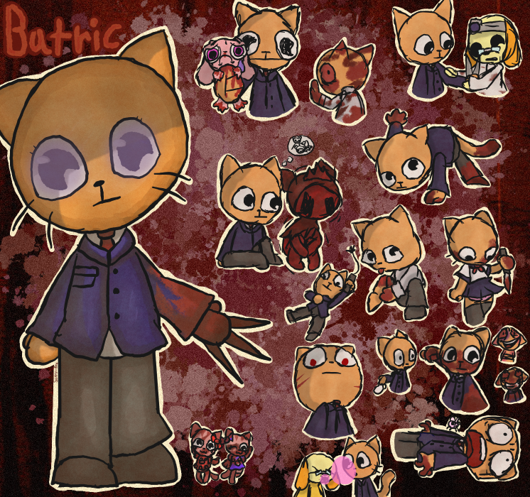 Batric doodle sheet by Sunny-Red64 on DeviantArt