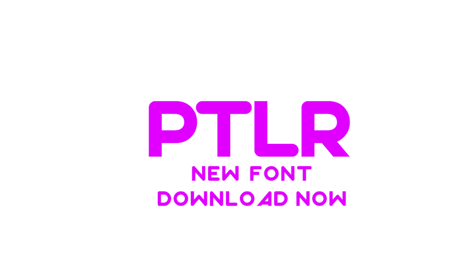 PTLR Font by jacobcaceres on DeviantArt