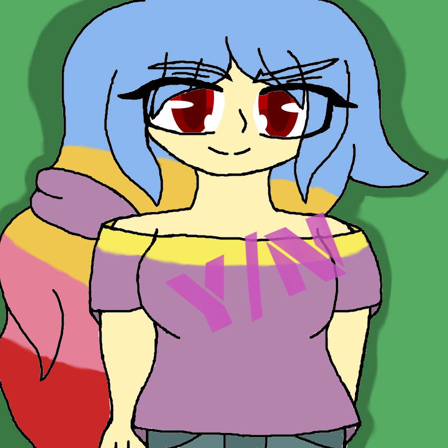 Another fan art of Y/N by DjFoxyFox1 on DeviantArt