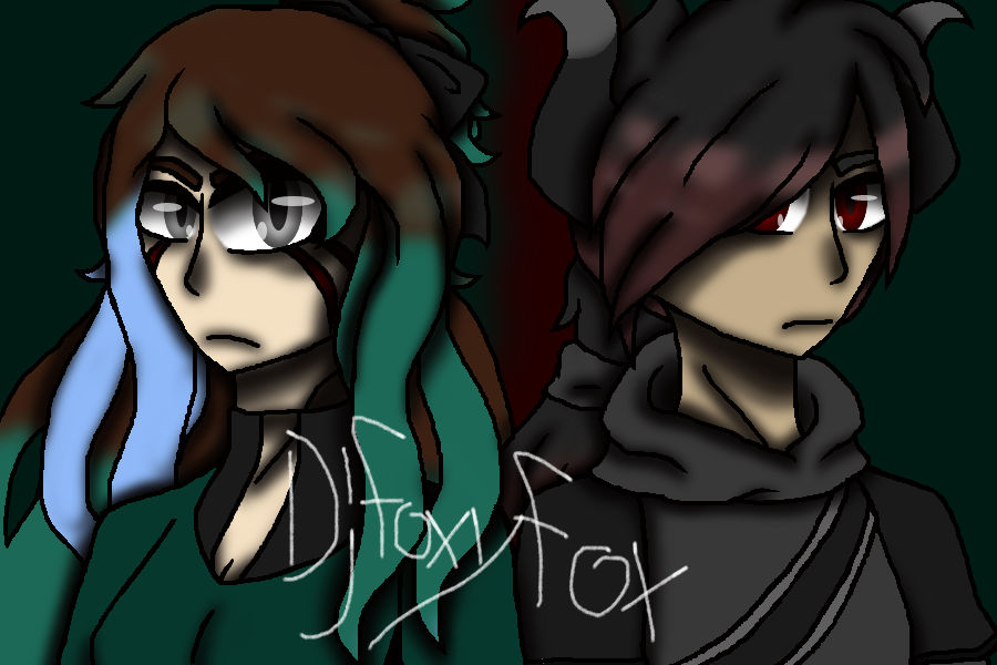 Curse and Damakos Sho(Redesigned Damakos) by DjFoxyFox1 on DeviantArt