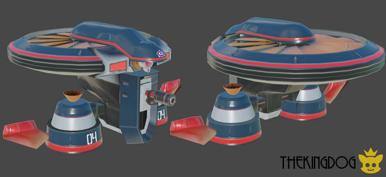 GUN Hawk DOWNLOAD (.FBX) by thekingdog on DeviantArt