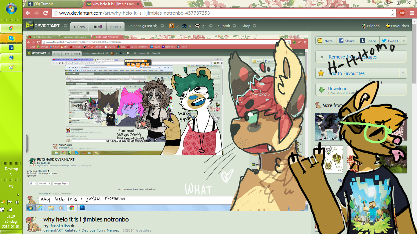 half assed meme by gIico on DeviantArt