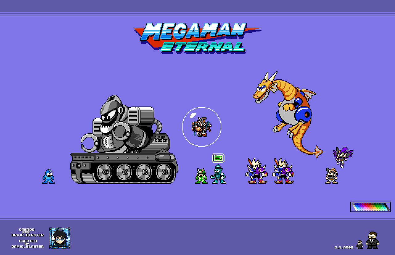 MME:R Wily Stronghold bosses by David-Blaster on DeviantArt