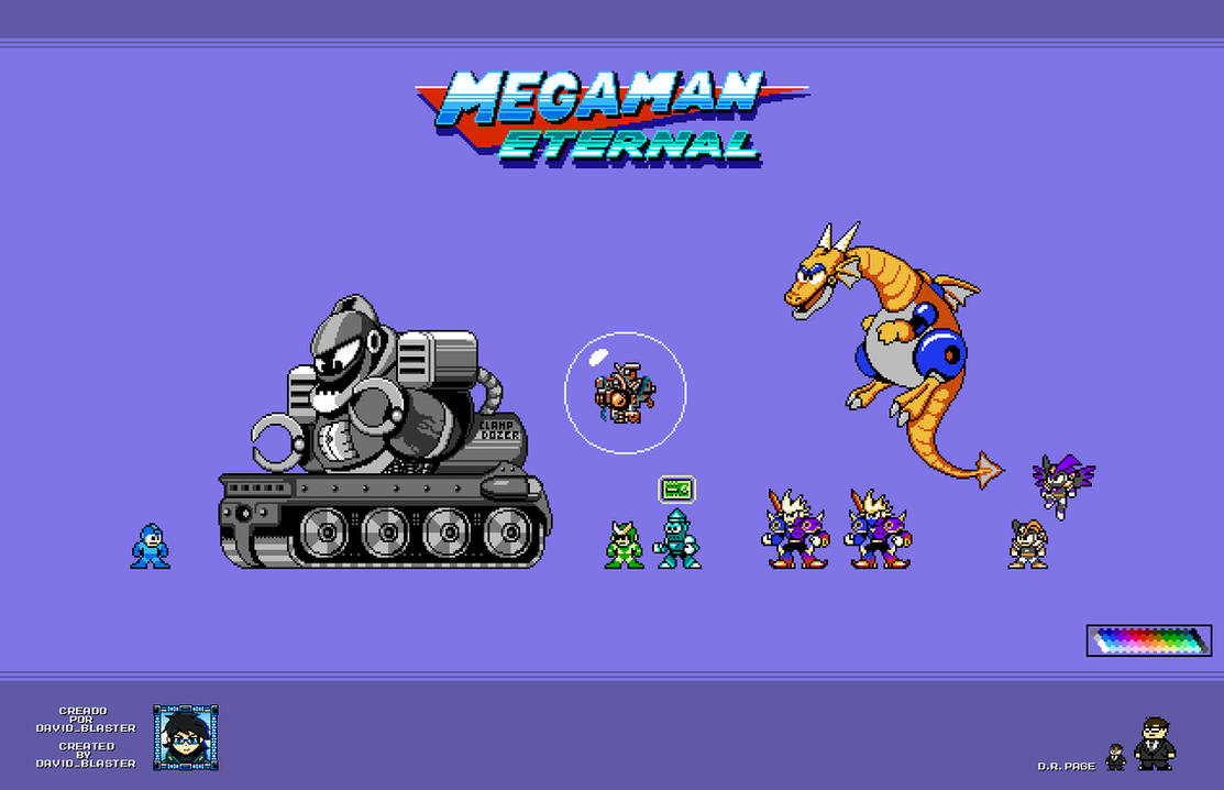 MME:R Wily Stronghold bosses by David-Blaster on DeviantArt