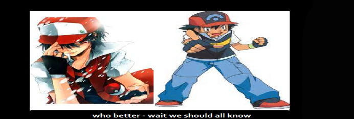 ash and red by roxas20242 on DeviantArt