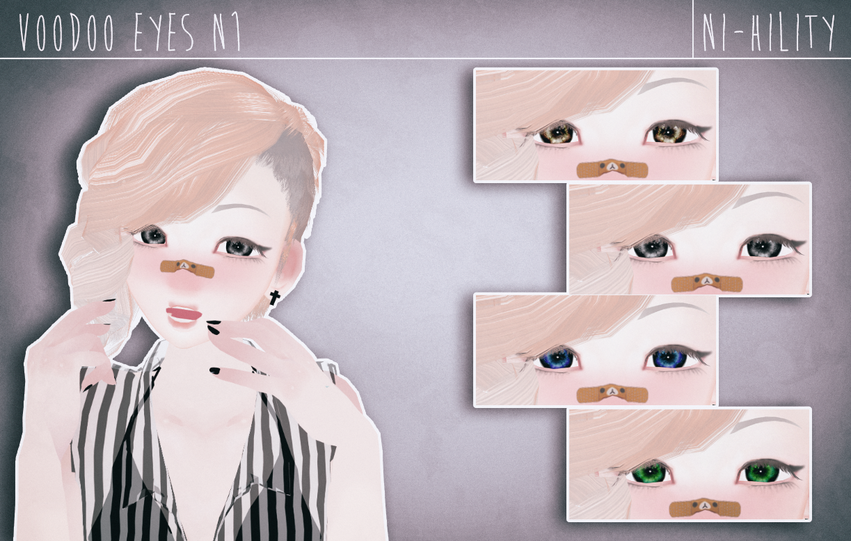 Voodoo Eyes n1 [ DL ] by PeachMilk3D on DeviantArt