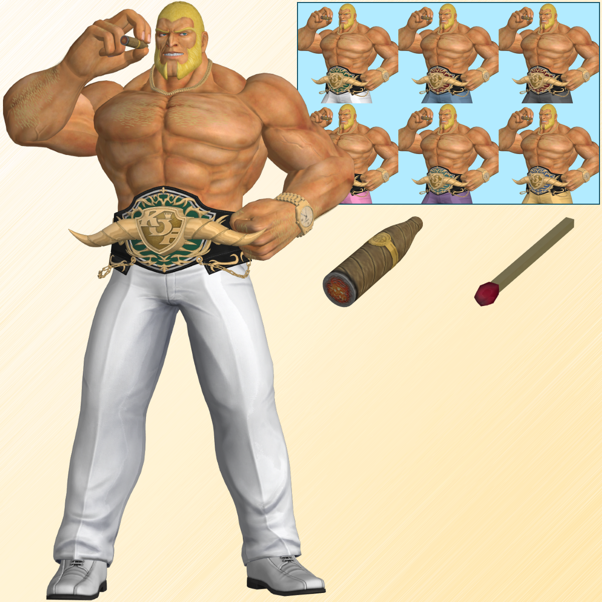 KOF XIV Antonov - XNALara XPS by PharaohIllusion on DeviantArt