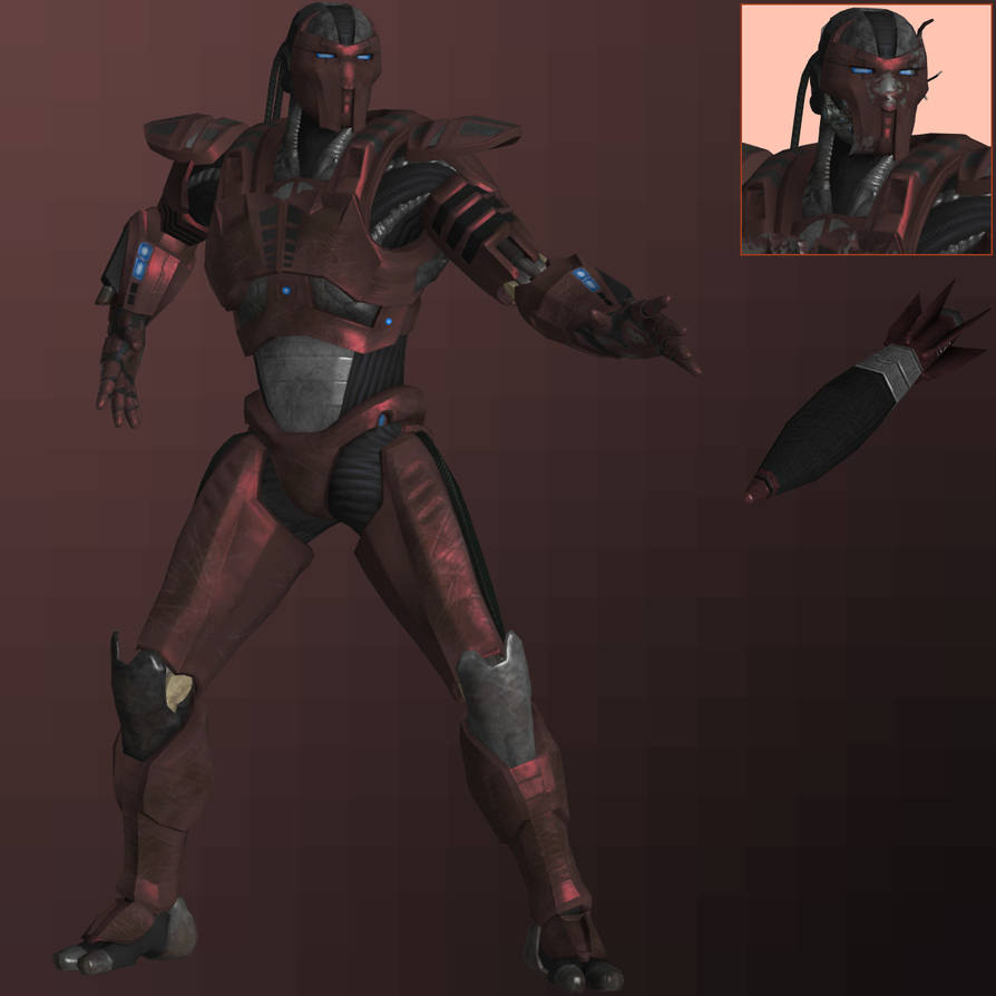 MK2011 Sektor (Default) - XNALara XPS by PharaohIllusion on DeviantArt