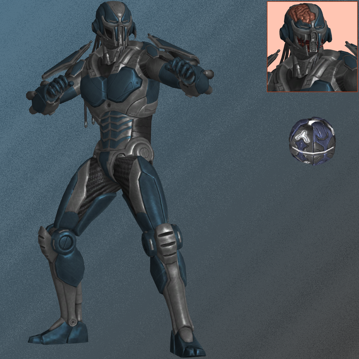 MK2011 Cyber Sub-Zero - XNALara XPS by PharaohIllusion on DeviantArt