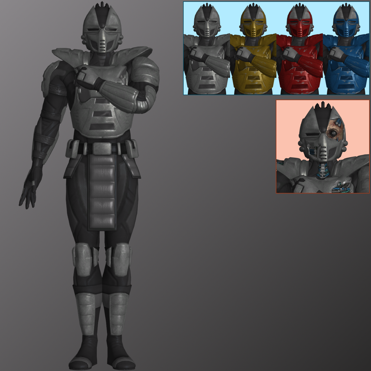 MK2011 RetroNinja Cyber - XNALara XPS by PharaohIllusion on DeviantArt