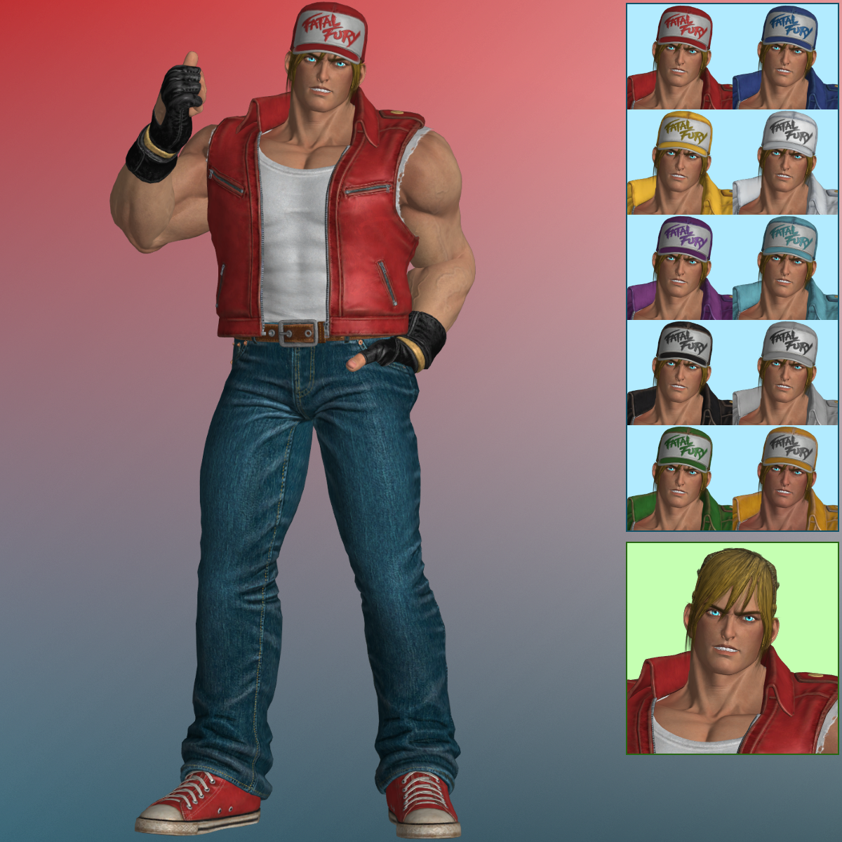 FEXL Terry - XNALara XPS by PharaohIllusion on DeviantArt
