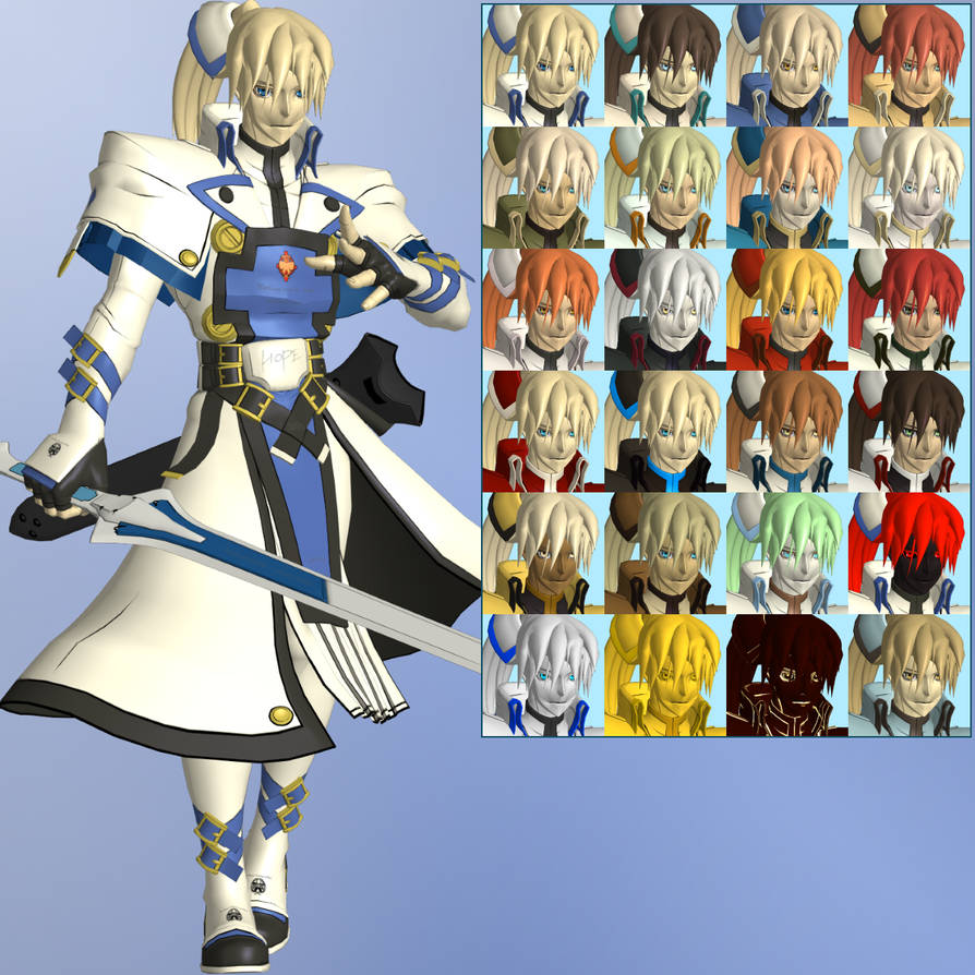 GGXrd Ky - XNALara XPS by PharaohIllusion on DeviantArt