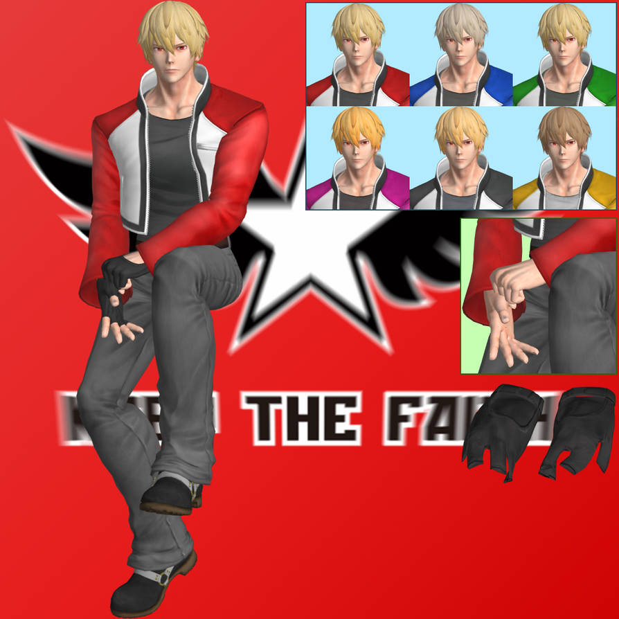 KOF XIV Rock - XNALara XPS by PharaohIllusion on DeviantArt