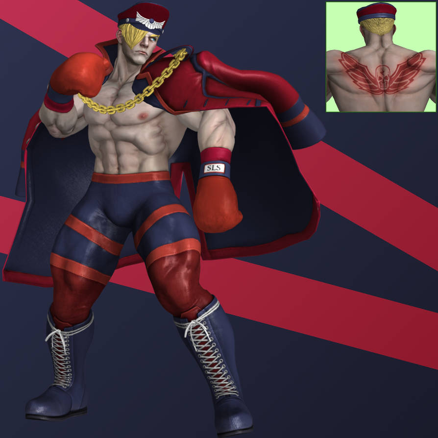 SFV Ed (Battle) - XNALara XPS by PharaohIllusion on DeviantArt