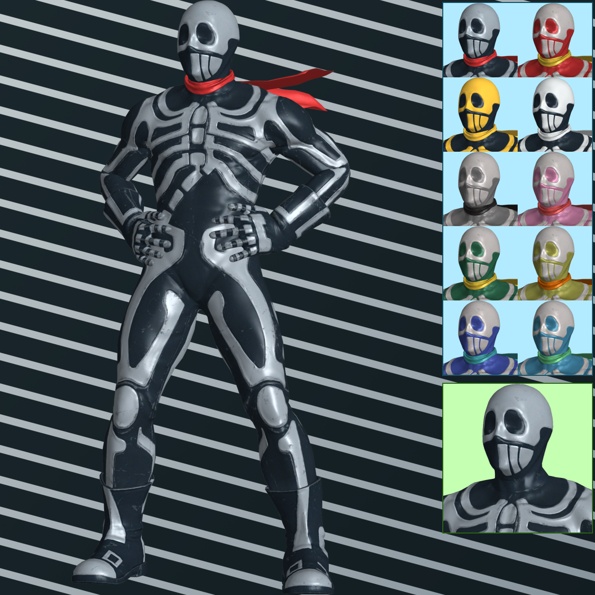 FEXL Skullomania - XNALara XPS by PharaohIllusion on DeviantArt