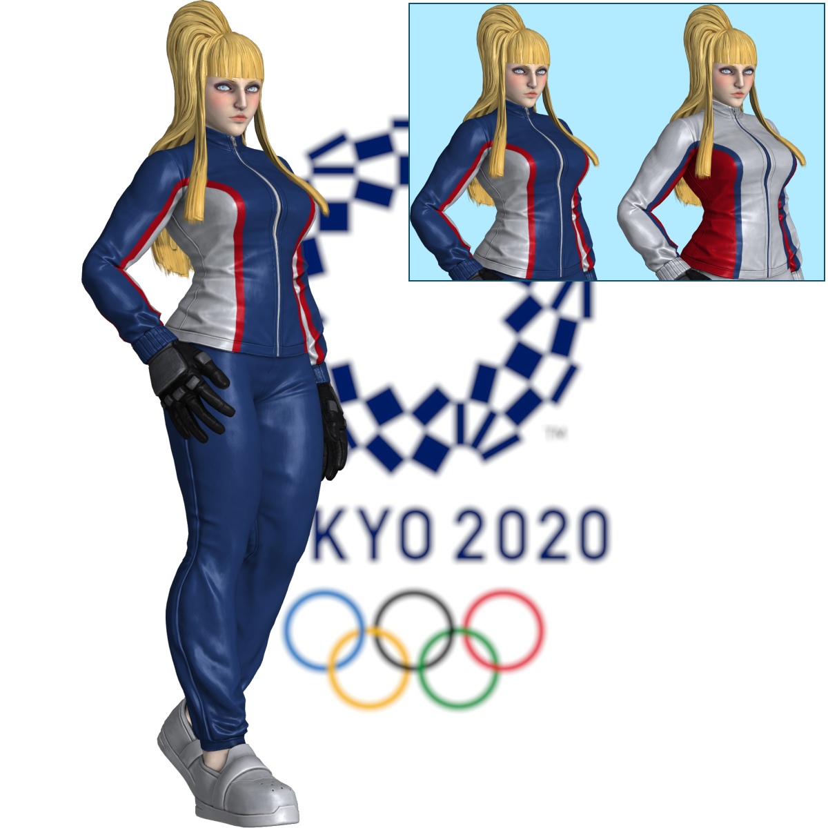 SFV Kolin (Track Suit) - XNALara XPS by PharaohIllusion on DeviantArt