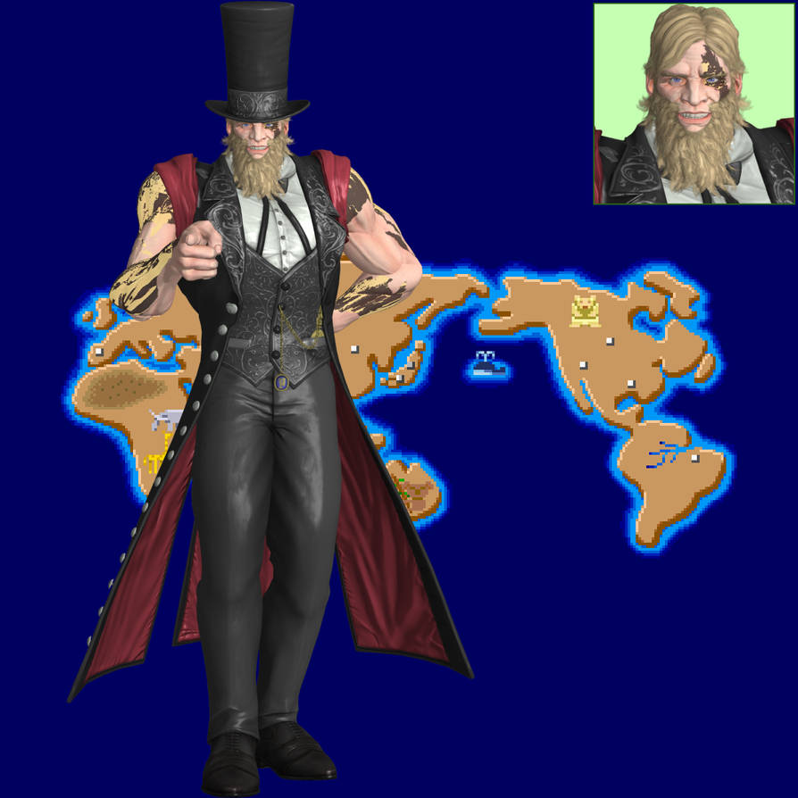 SFV G (Default) - XNALara XPS by PharaohIllusion on DeviantArt