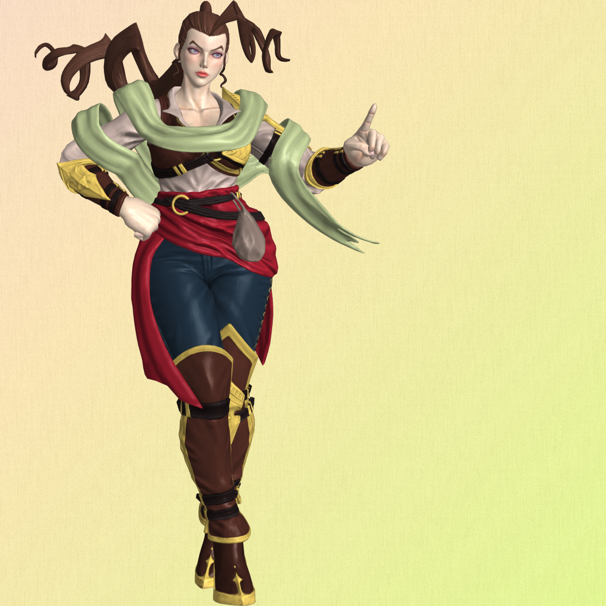 SFV Rose (Battle) - XNALara XPS by PharaohIllusion on DeviantArt