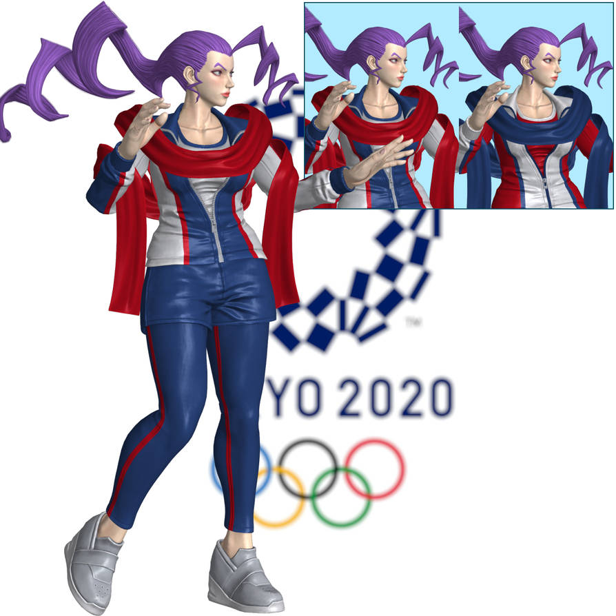 SFV Rose (Track Suit) - XNALara XPS by PharaohIllusion on DeviantArt