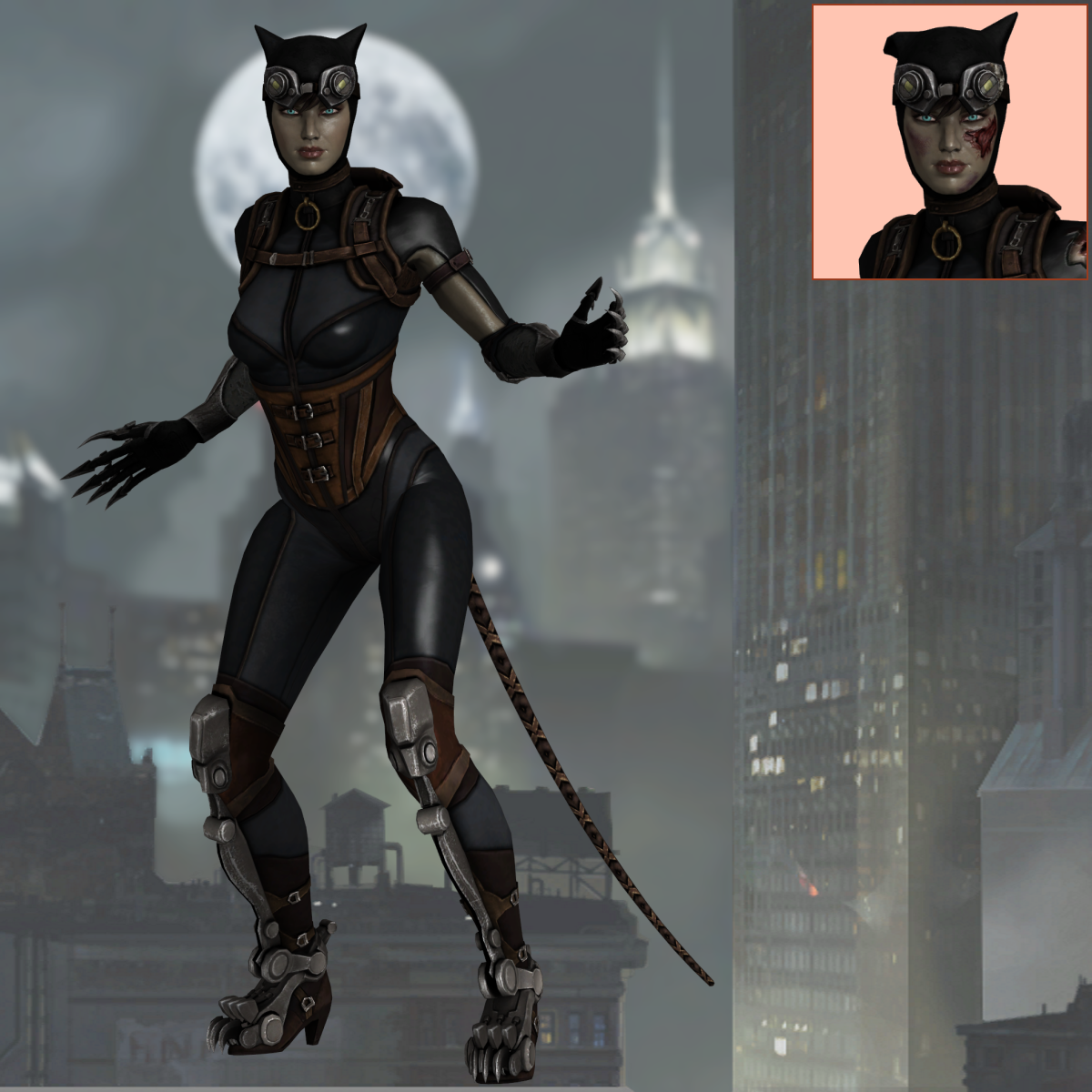 IGAU Catwoman (Default) - XNALara XPS by PharaohIllusion on DeviantArt