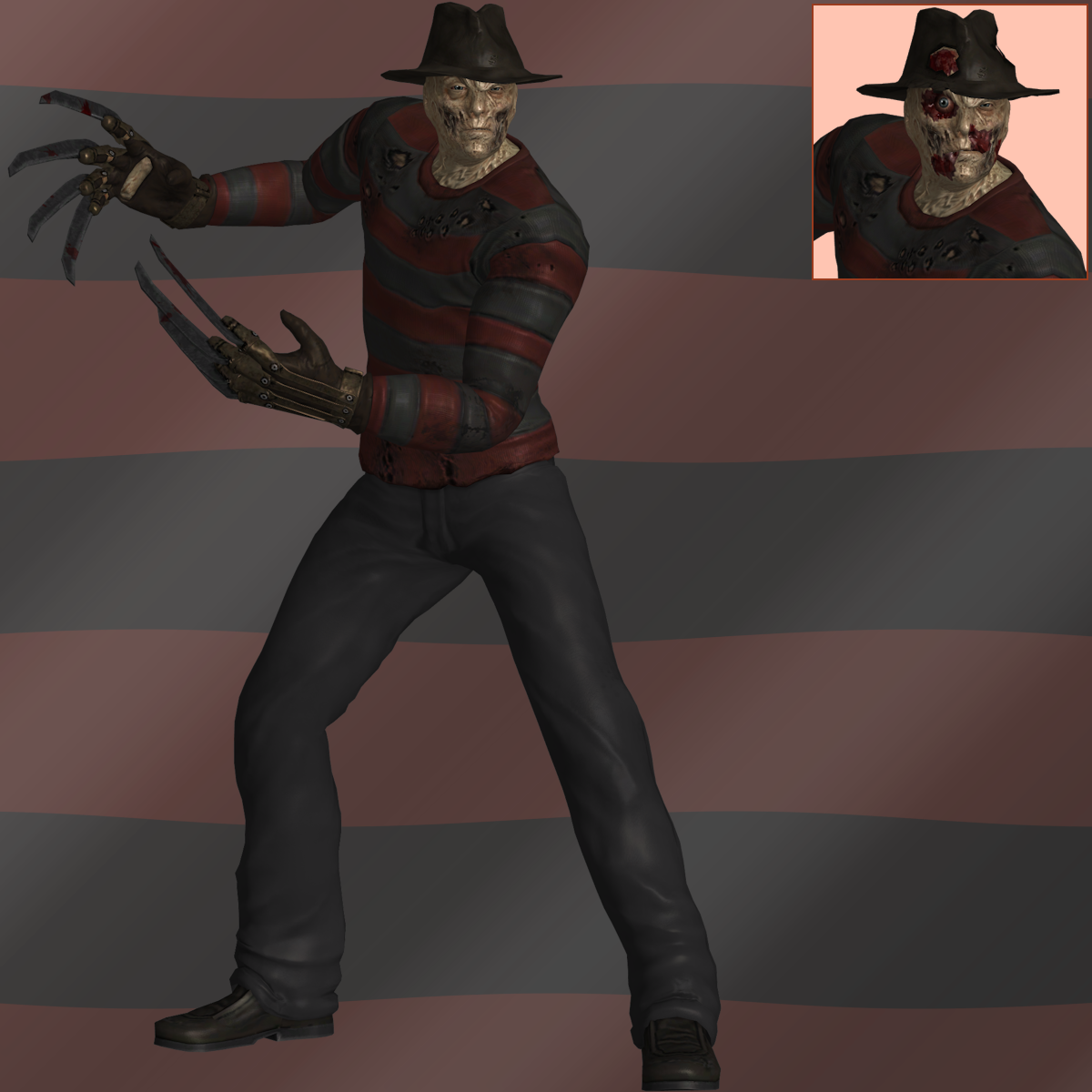 MK2011 Freddy Krueger - XNALara XPS by PharaohIllusion on DeviantArt