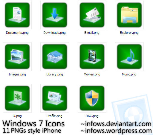 Windows 7 Icons by InfoWS on DeviantArt