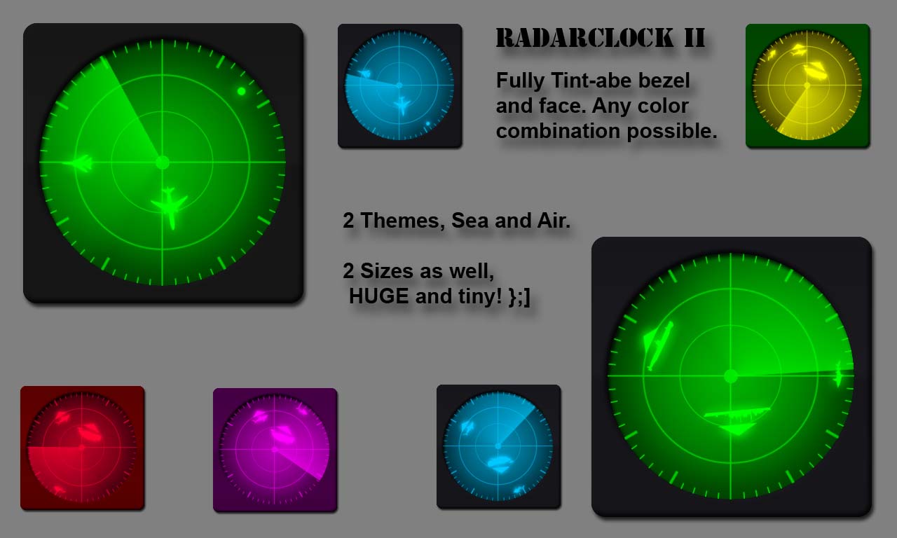 Radar Clock 2 by CybOrSpasm on DeviantArt