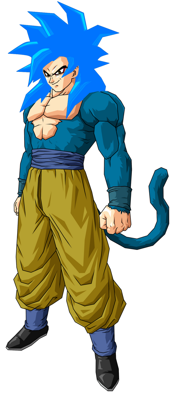 Goku ssj4 blue by animefreak2579 on DeviantArt