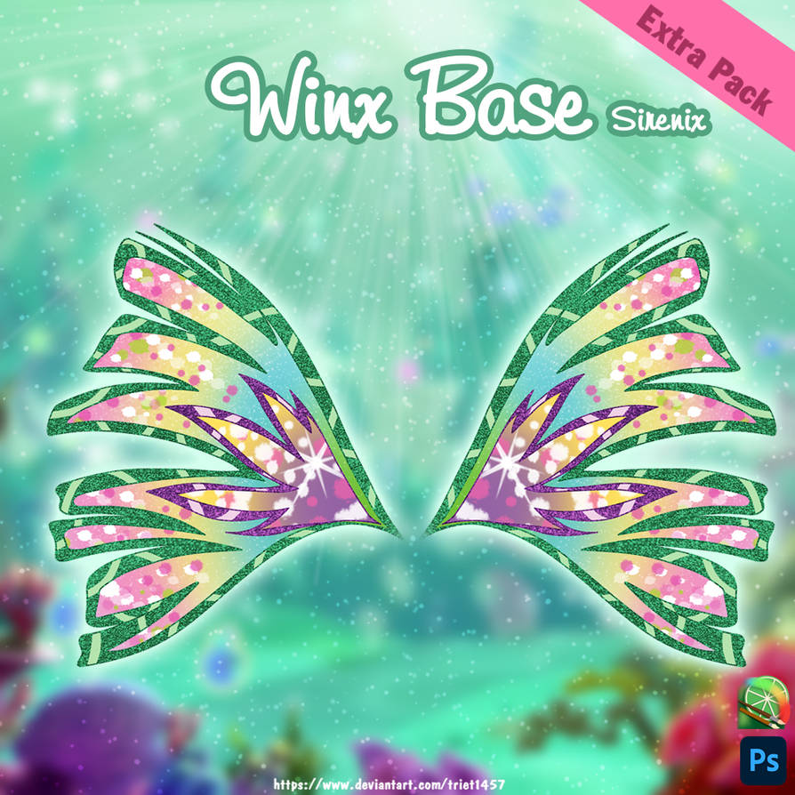 Winx Sirenix Wing.psd by Triet1457 on DeviantArt