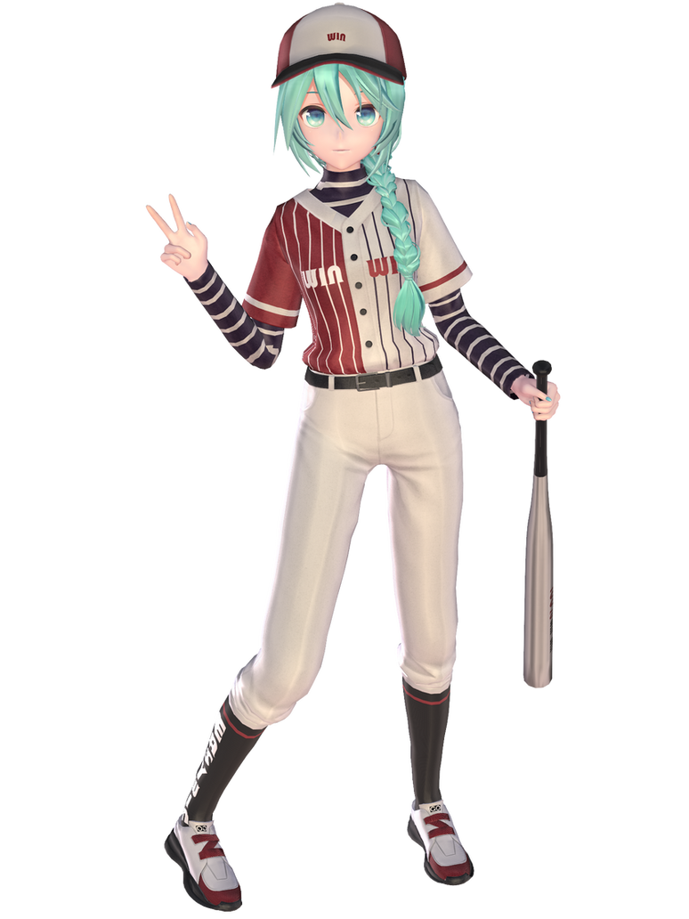 600 YYB Baseball Trend Miku dl (Discontinued) by Staralco130313DA on ...