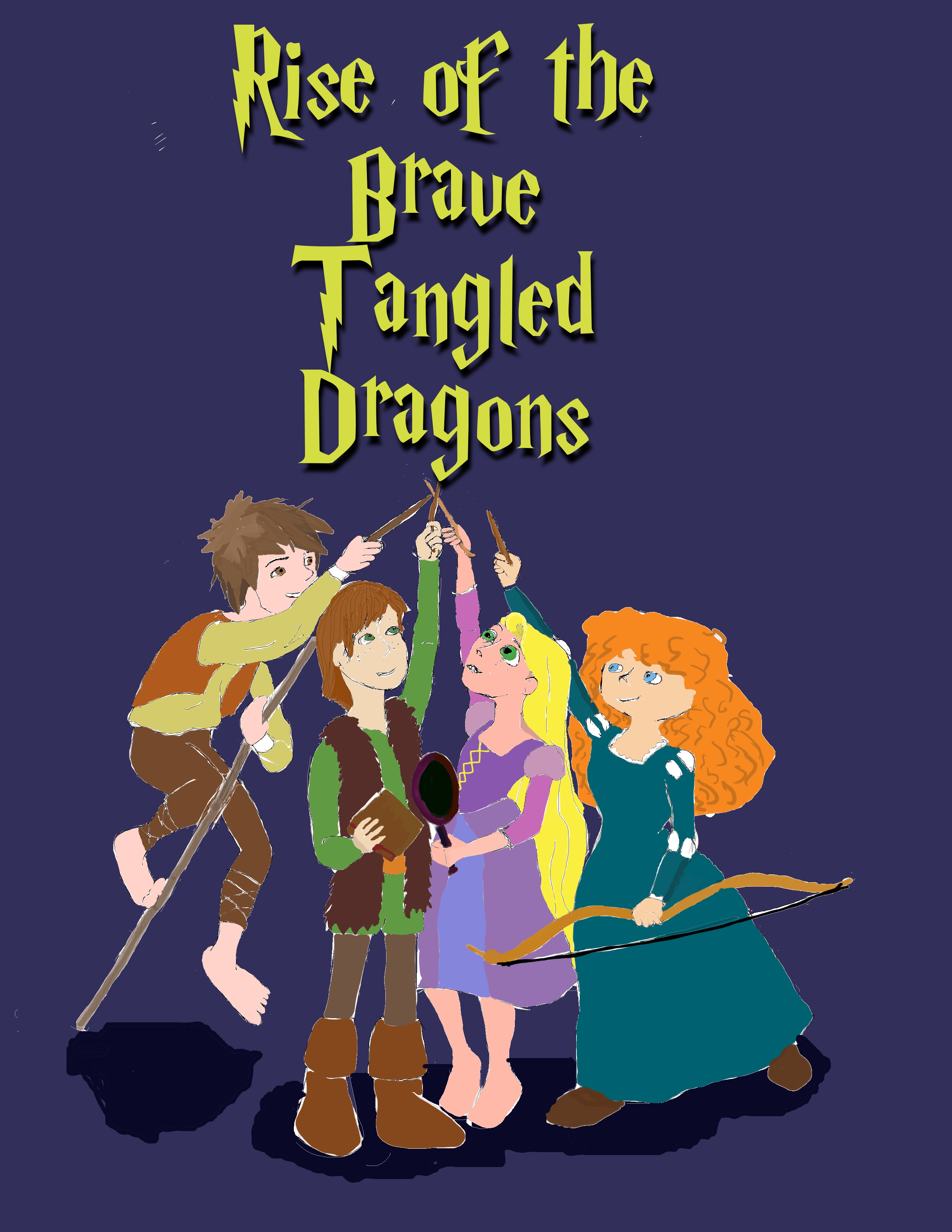 Rise Of The Brave Tangled Dragons Hogwarts