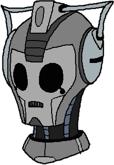 Cyberman Head Drawing