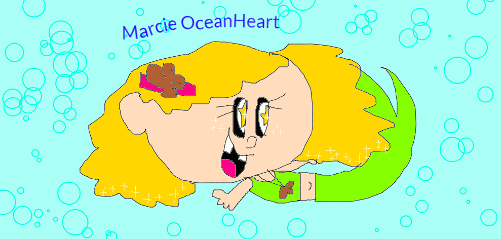 First Mermaid Peanuts OC by LivingOnLaughs on DeviantArt