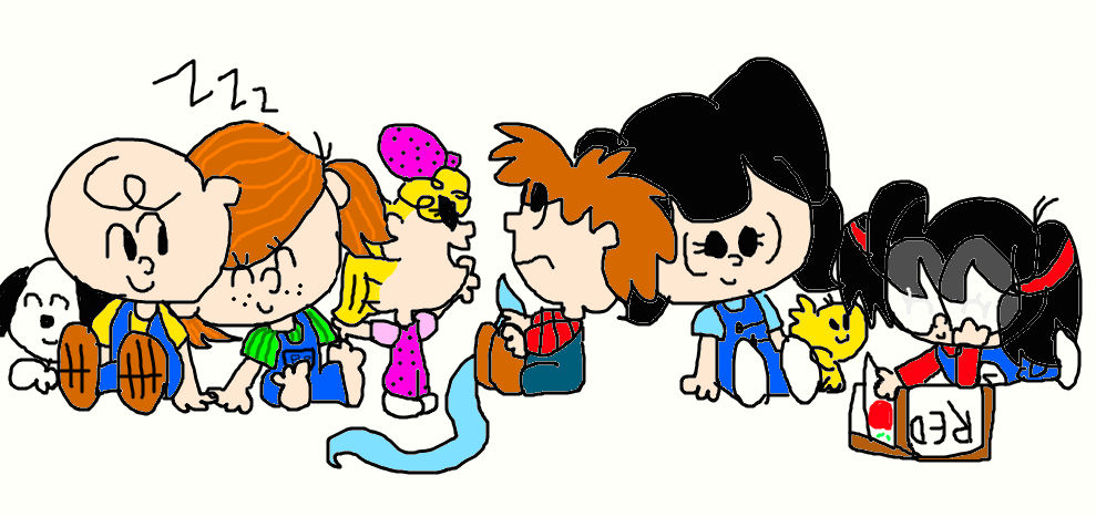 Peanuts Babies BeagleStudios2005 Style by LivingOnLaughs on DeviantArt