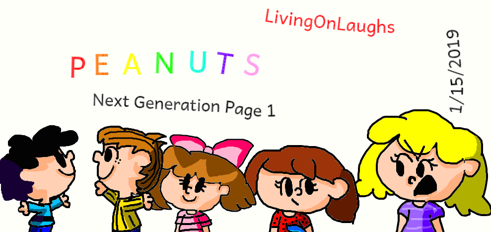 Peanuts Next Generation Page 1 by LivingOnLaughs on DeviantArt