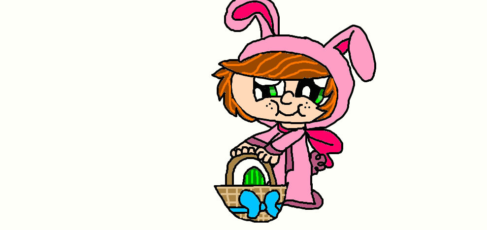 Peppermint Bunny by LivingOnLaughs on DeviantArt