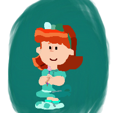 The Little Red Haired Girl (Heather Wold) Redesign by LivingOnLaughs on ...