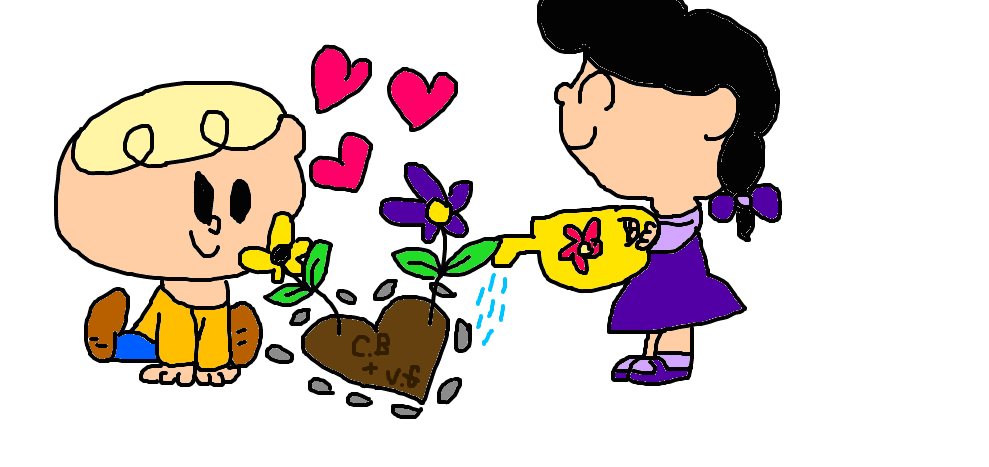 Charlie Brown x Violet Gray by LivingOnLaughs on DeviantArt